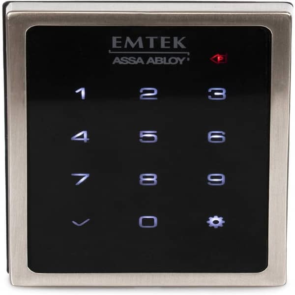 Emtek Empowered Motorized Touchscreen Keypad Smart Deadbolt - Bed Bath ...