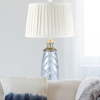 Lake Butler 24 percent Lead Crystal Table Lamp - Bed Bath & Beyond ...