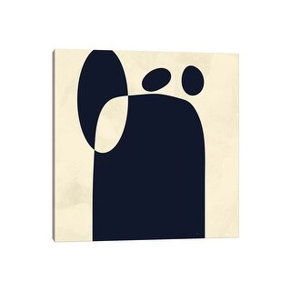 iCanvas "Shapes Black Minimal Abstract" by Ana Rut Bre© Canvas Print ...