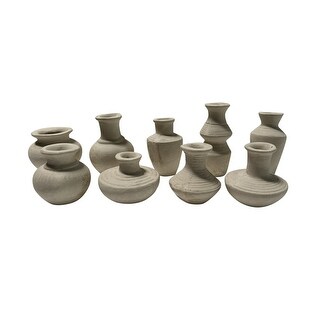 Mini Paper Mache Vase - 12.5" - White - Set of 9 - Bed Bath & Beyond ...