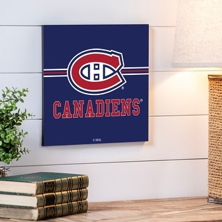 Montreal Canadiens Foam Core Wall Decor - Bed Bath & Beyond - 40001562
