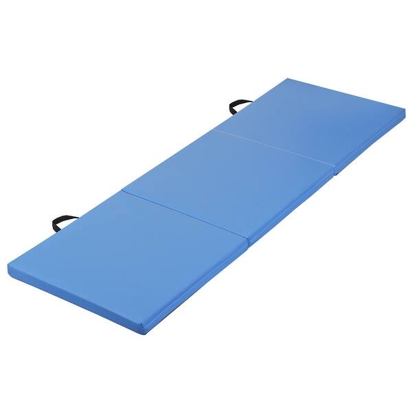 6' x 2' Tri-Fold Folding Exercise Mat - Bed Bath & Beyond - 39465445