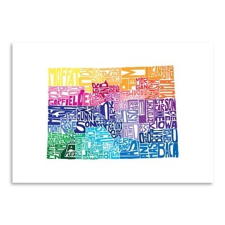 Americanflat - Colorado Spring by Capow - 16"x20" Poster Art Print ...