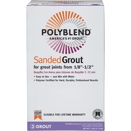 Polyblend 7Lb Haystack Sandd Grout - Bed Bath & Beyond - 12478387
