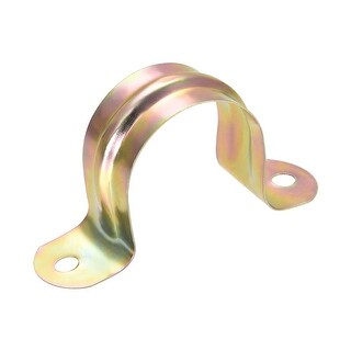 Rigid Pipe Strap, 2 Holes Tube Straps Iron Tension Tube Clip Clamp ...