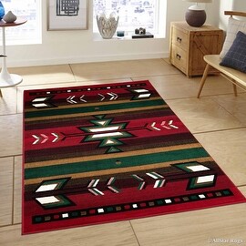 Allstar Red Woven High Quality Rug. Traditional. Persian. Flower ...