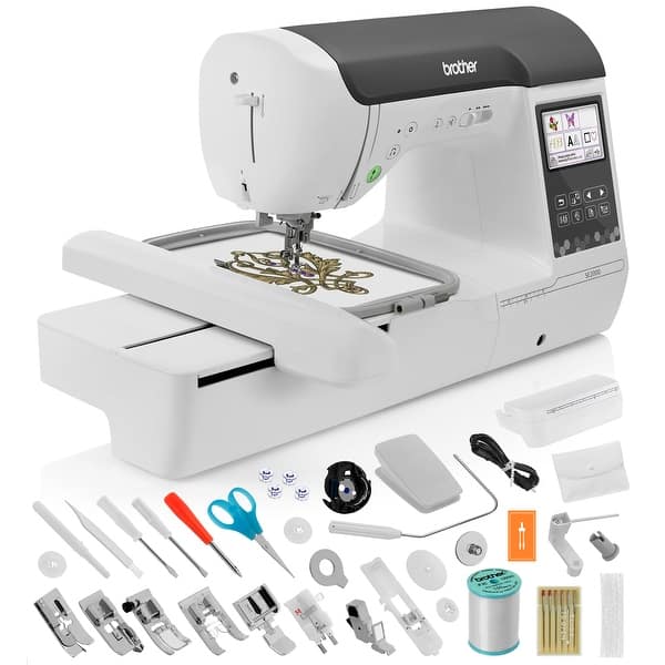 Brother SE2000 Sewing & Embroidery Machine w/ 193 Embroidery Designs ...