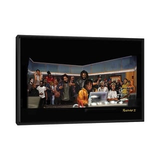 iCanvas "Rap Camp" by Gordon Rowe Framed Canvas Print - Bed Bath ...