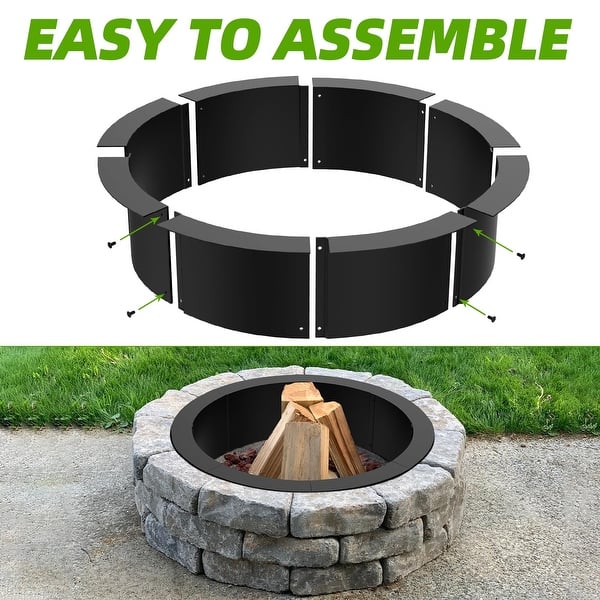 building a fire pit ring