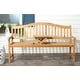 SAFAVIEH Mischa Outdoor Bench - 63" x 25.2" x 37.8" - Bed Bath & Beyond ...