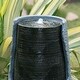 26" H Outdoor Grey Polyresin Broken Urn Fountain with Light for Garden ...