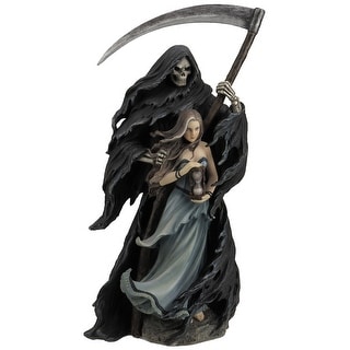 Veronese Design 11.81" H SUMMONING THE REAPER Multicolor Resin - Bed ...