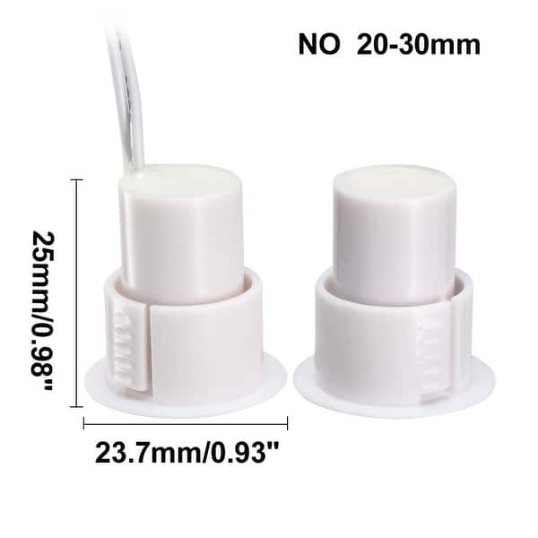 RC-36 Recessed Door Contact Sensor Alarm Magnetic Reed Switch - Bed ...