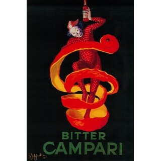 Bitter Campari - Vintage Advertisement (Cotton/Polyester Chef's Apron ...