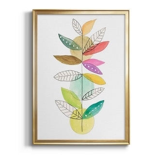 Moon Rising Leaves I Premium Framed Print - Ready to Hang - Bed Bath ...