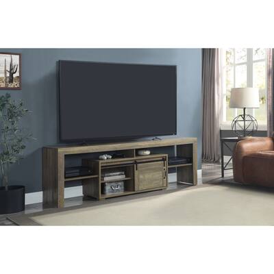 TV Stand with Open Shelf - Overstock - 37099737