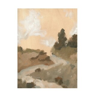 Jacob Green 'Hillside Walking Path I' Canvas Art - Bed Bath & Beyond ...