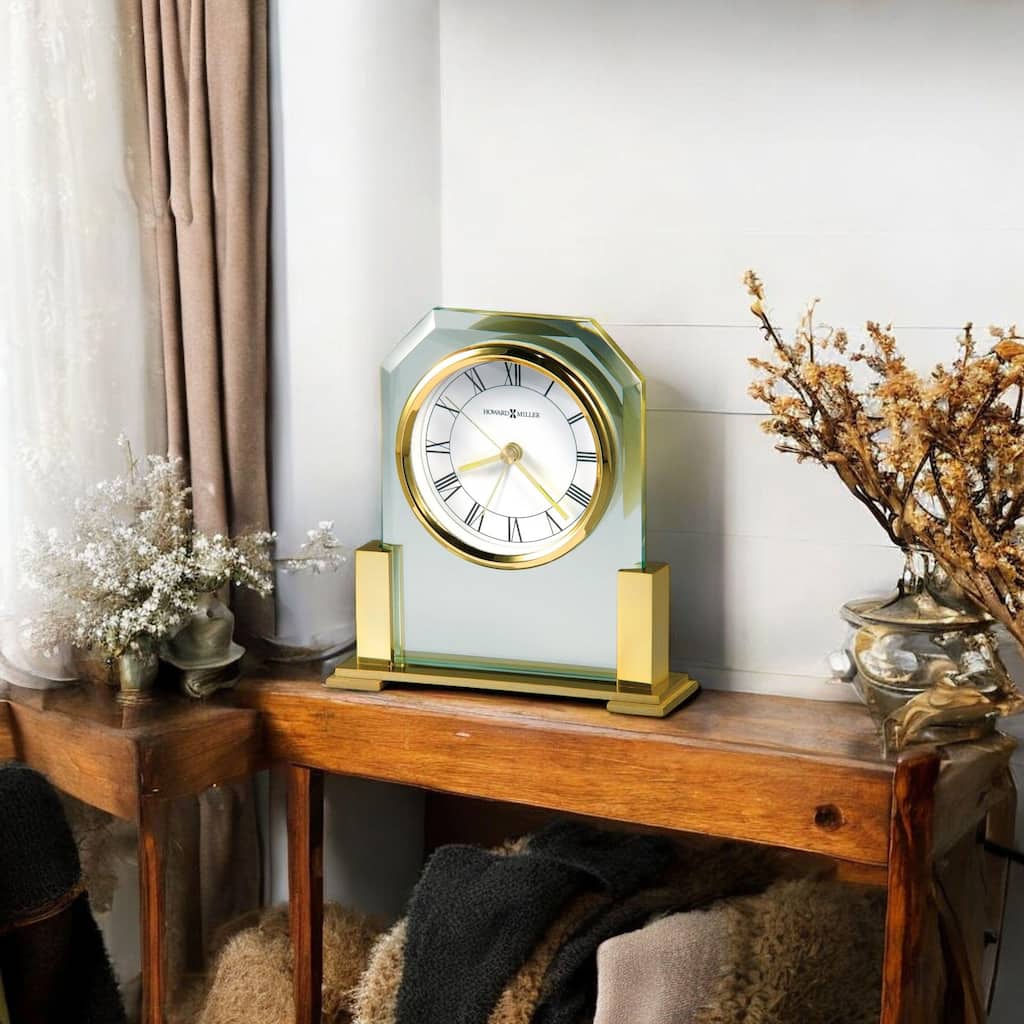 Howard Miller Paramount Classic Sleek Mantel Clock - Overstock - 22819443