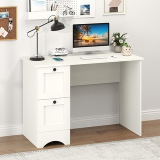 Versatile Computer Desk with Storage Drawers for Office - Bed Bath ...