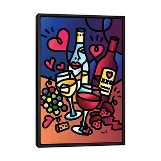 iCanvas "Wine Lover" by Lisa Lopuck Framed - Bed Bath & Beyond - 37115795