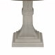 Tannen 59"W Round White and Gray 5-PC Dining Table Set - Bed Bath ...