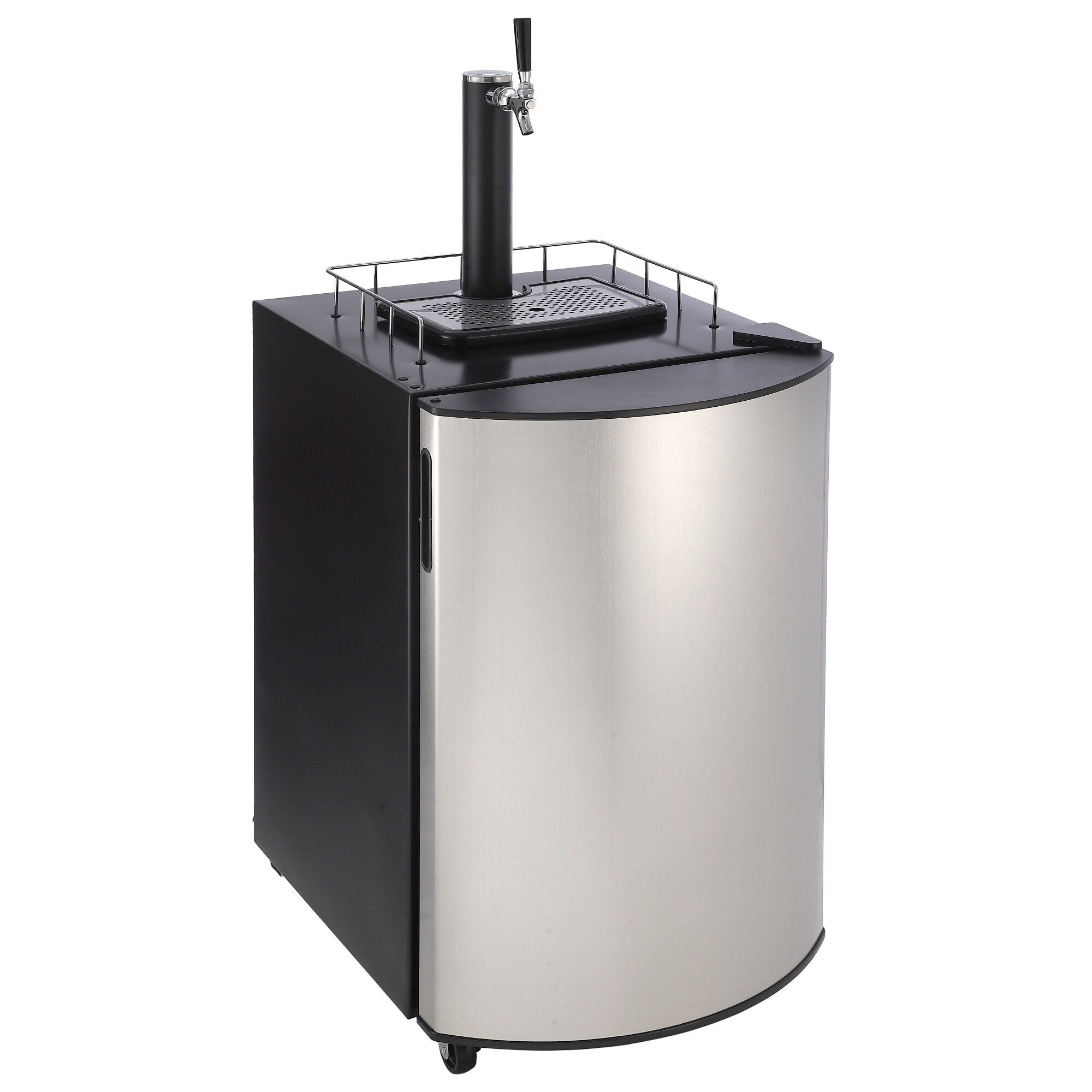 Beer Kegerator Single Tap Draft Beer Dispenser With Shelves Bed Bath Beyond 40776233