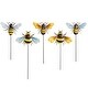 Vibrant Iron Bee Garden Stakes - Set of 5 - NO SIZE - Bed Bath & Beyond ...