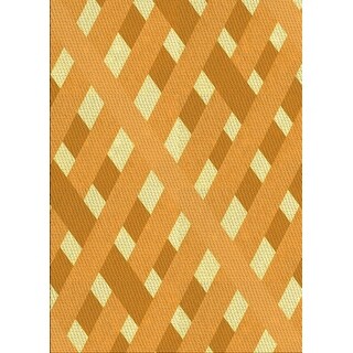 Ahgly Company Machine Washable Transitional Neon Orange Area Rugs - Bed ...