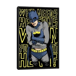 iCanvas "Batspotting" by Butcher Billy Framed Canvas Print - Bed Bath ...
