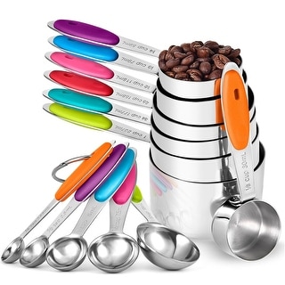 Measuring Cups Spoons Set Kitchen Baking Cooking Food Measure Scoop Set ...