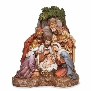 11.75" Nativity Scene Figurine Christmas Tabletop Decor - Bed Bath ...