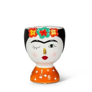 Winking Lady With Flowers Vase - Bed Bath & Beyond - 41542772