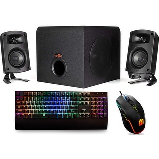 Klipsch Certified PC Speaker System with Deco Gear Mouse and Keyboard ...