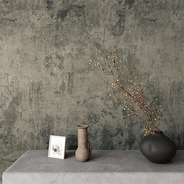 grey cement wallpaper