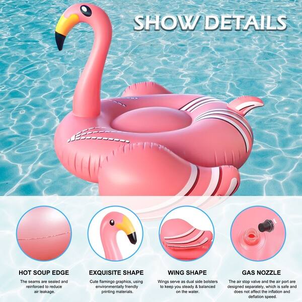 flamingo swimming ring