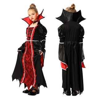 Halloween Royal Vampire Costume for Girls,Victorian Vampiress Queen ...
