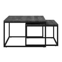 CorLiving Square Nesting Coffee Table - On Sale - Bed Bath & Beyond ...