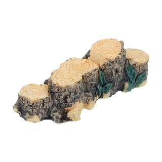Miniature Tree Stumps Stools Root Stump Micro Bonsai Dollhouse Grey ...