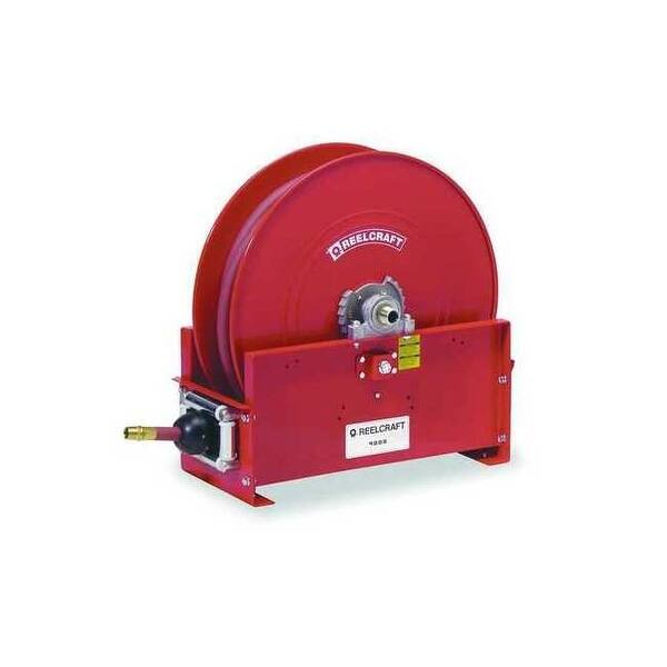Reelcraft Spring Return Hose Reel,3/4" MNPT,75 ft D9375 OLPBW - 1 Each ...