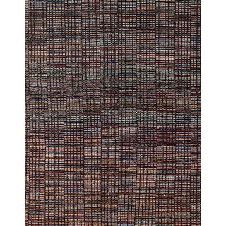 Ahgly Company Machine Washable Abstract Chocolate Brown Area Rugs - Bed ...