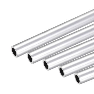 6063 Aluminum Round Tube 10mm OD 7mm Inner Dia 250mm Length Pipe Tubing ...