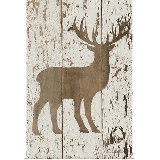 "Deer in Reverse" Poster Print - Bed Bath & Beyond - 21005997