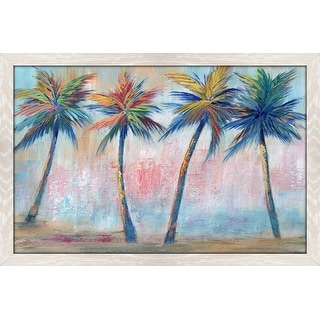 "Color Pop Palms" by Nan Print on Acrylic - Bed Bath & Beyond - 36530814