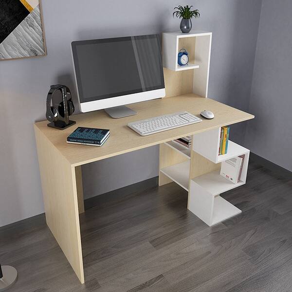 PC Laptop Study Writing Table Modern Study Desk Computer Desk Study ...