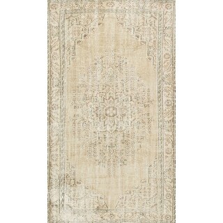 Ahgly Company Machine Washable Contemporary Light French Beige Brown ...