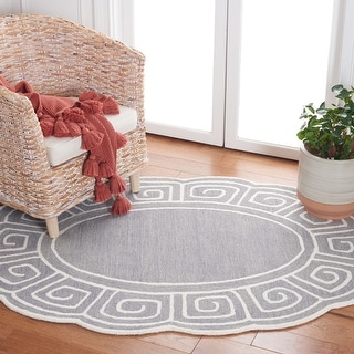 SAFAVIEH Handmade Novelty Christhild Greek Key Wool Rug - Bed Bath ...