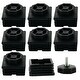 Furniture Glide Leveling Feet 50x50mm Square Tube Inserts Kit 8 Sets ...