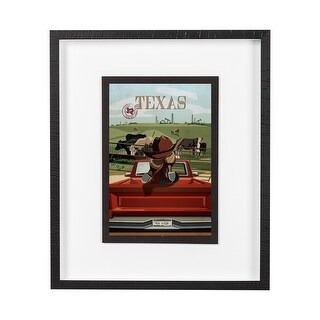 Texas Go (M) Framed Art Print - Bed Bath & Beyond - 39199890
