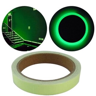 15Mmx5m Self Adhesive Luminous Fluorescent Safety Sticker Tape Home ...