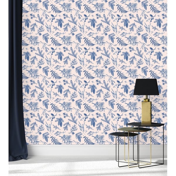 Forest Design Wallpaper Peel and Stick and Prepasted - Bed Bath ...